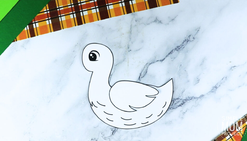 Free Printable Duck Craft Template - Simple Mom Project
