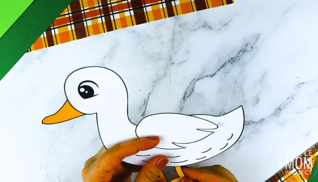 Free Printable Duck Craft Template - Simple Mom Project
