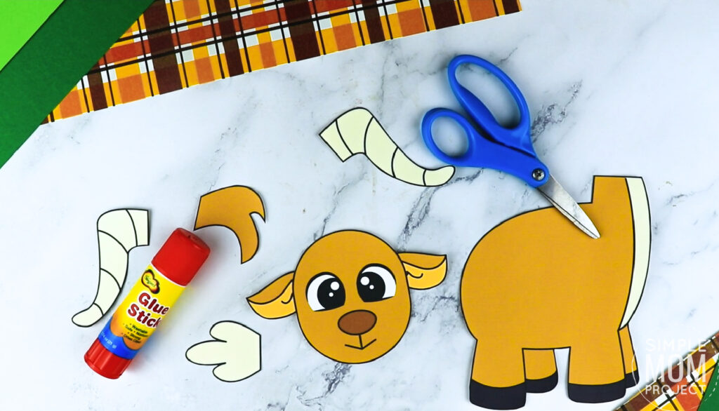 Free Printable Goat Craft Template - Simple Mom Project