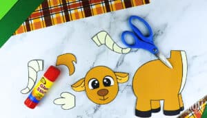 Free Printable Goat Craft Template - Simple Mom Project