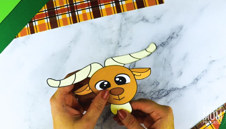 Free Printable Goat Craft Template - Simple Mom Project