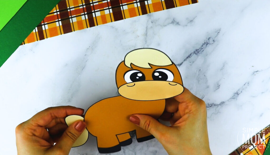 Free Printable Horse Craft Template - Simple Mom Project