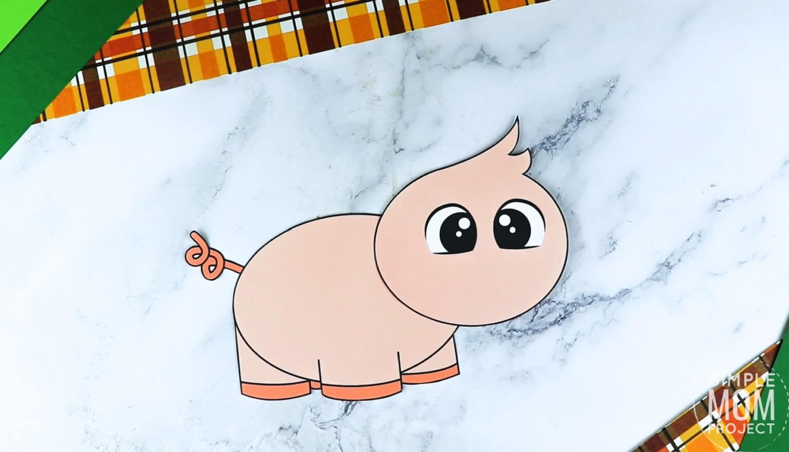 Free Printable Pig Craft Template – Simple Mom Project