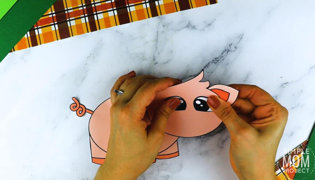 Free Printable Pig Craft Template – Simple Mom Project