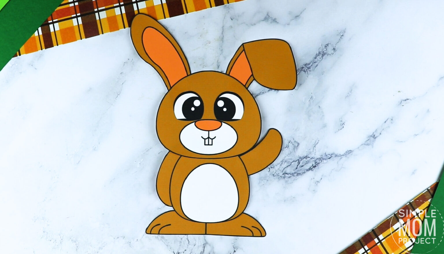 Free Printable Rabbit Craft Template - Simple Mom Project