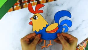 Free Printable Rooster Craft Template - Simple Mom Project