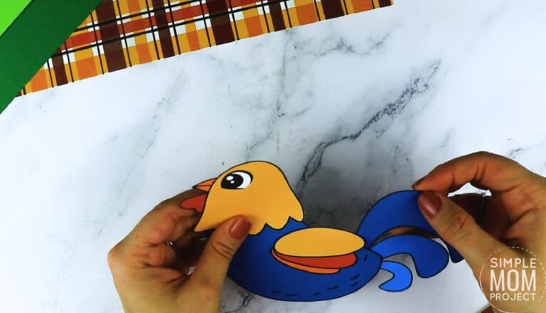 Free Printable Rooster Craft Template - Simple Mom Project