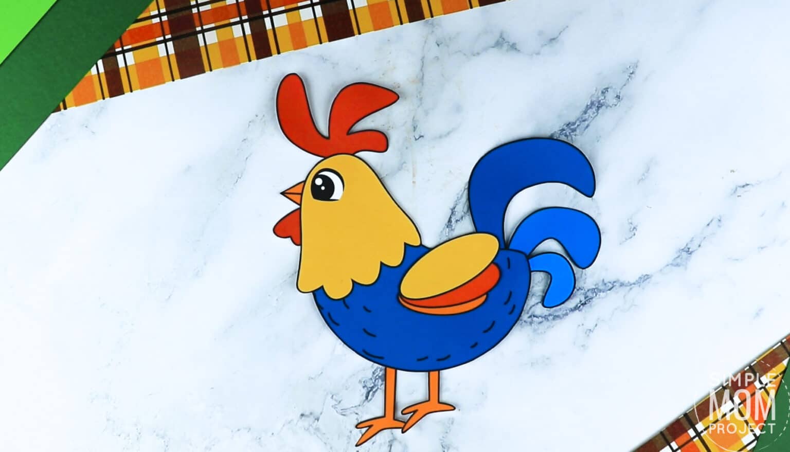 Free Printable Rooster Craft Template - Simple Mom Project