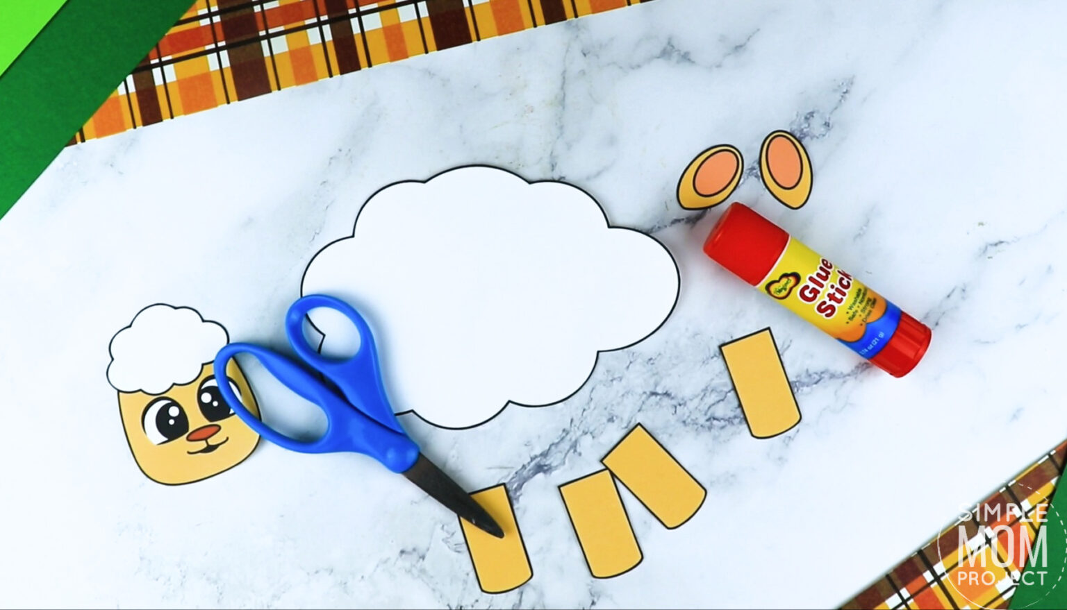 Free Printable Sheep Craft Template – Simple Mom Project