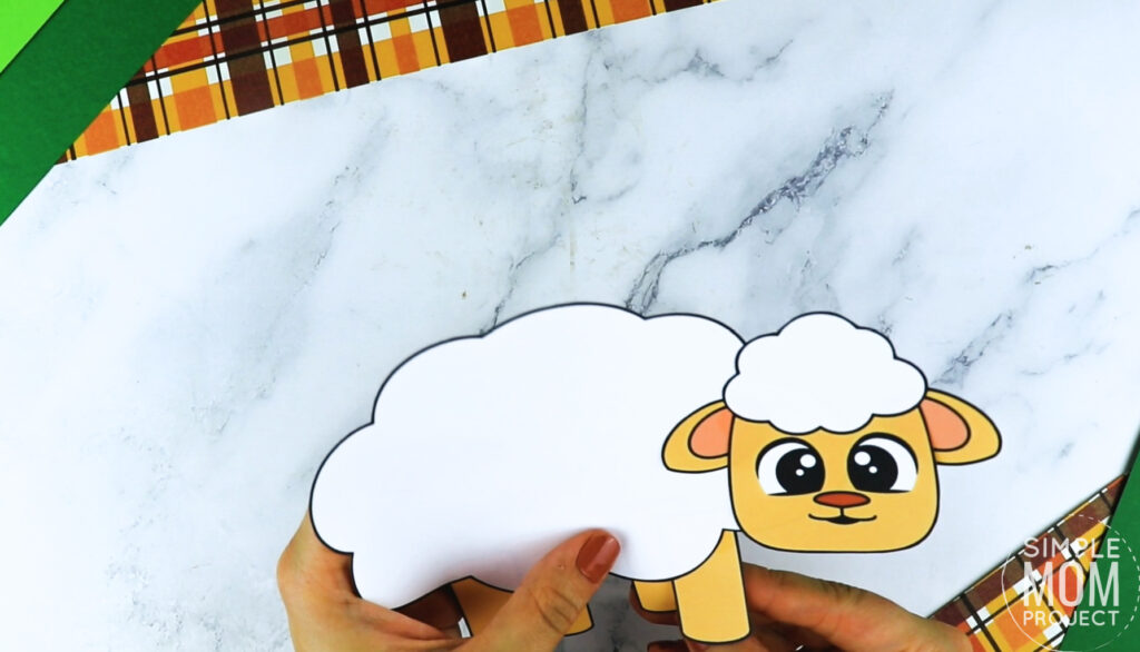 Free Printable Sheep Craft Template – Simple Mom Project
