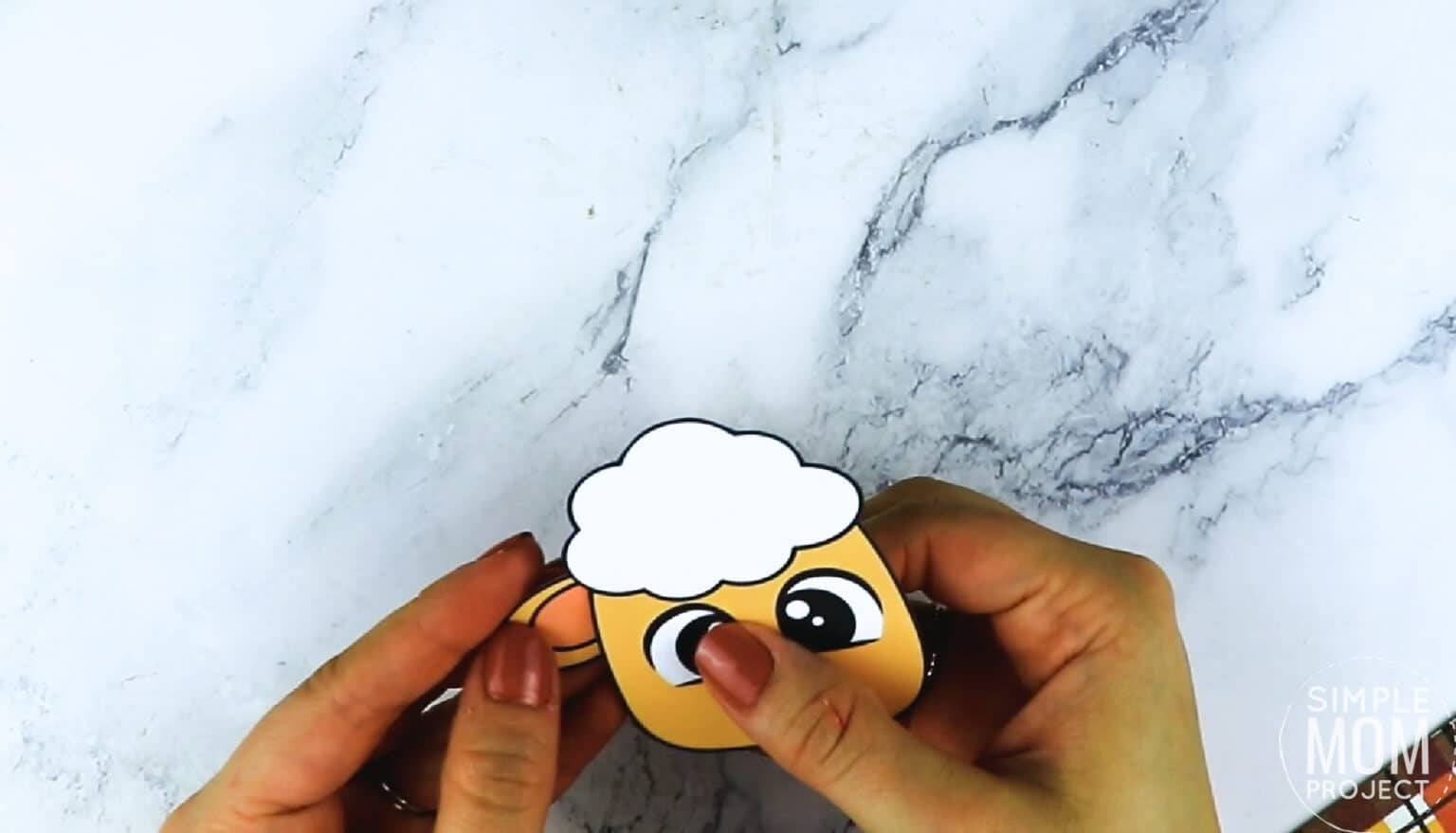 Free Printable Sheep Craft Template – Simple Mom Project