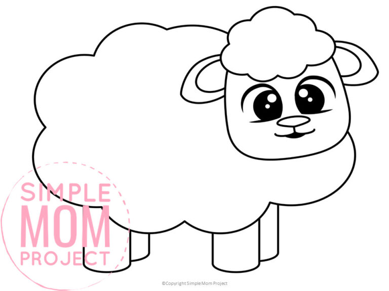Printable Farm Animal Templates - Simple Mom Project
