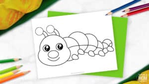 Free Printable Caterpillar Template – Simple Mom Project
