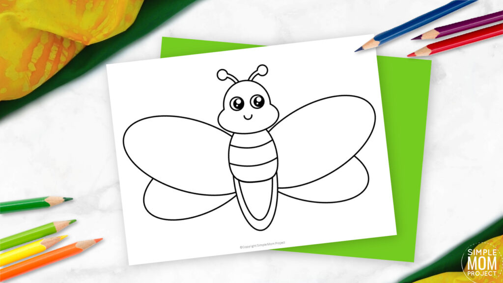 Free Printable Firefly Template – Simple Mom Project