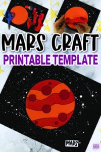 Mercury Craft With Printable Template – Simple Mom Project