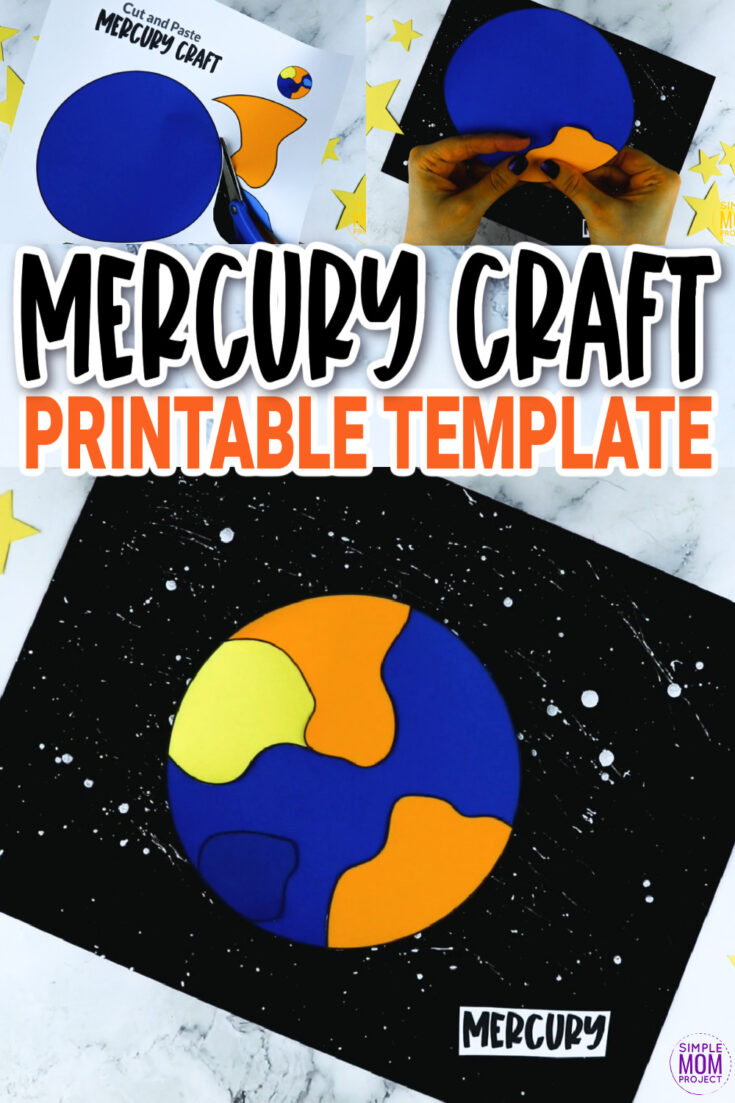 Mercury Craft With Printable Template – Simple Mom Project