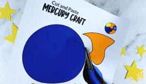 Mercury Craft With Printable Template – Simple Mom Project