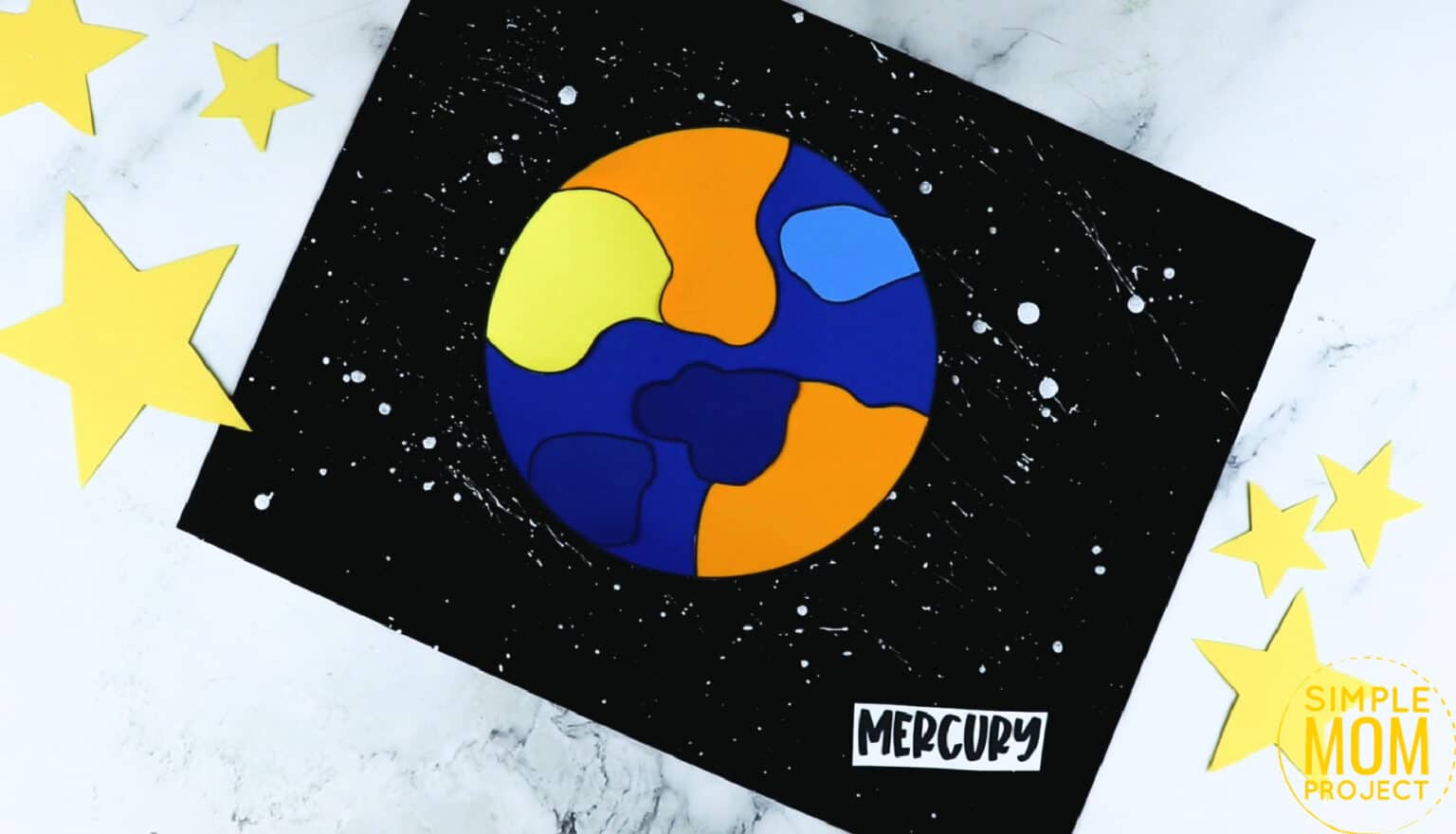 Mercury Craft With Printable Template – Simple Mom Project