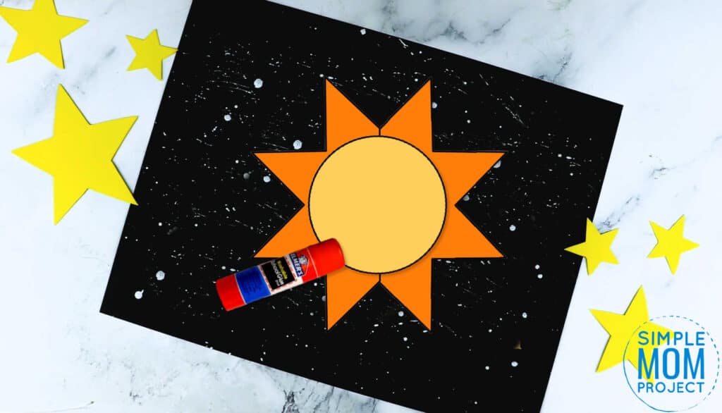 Sun Craft Printable Template - Simple Mom Project