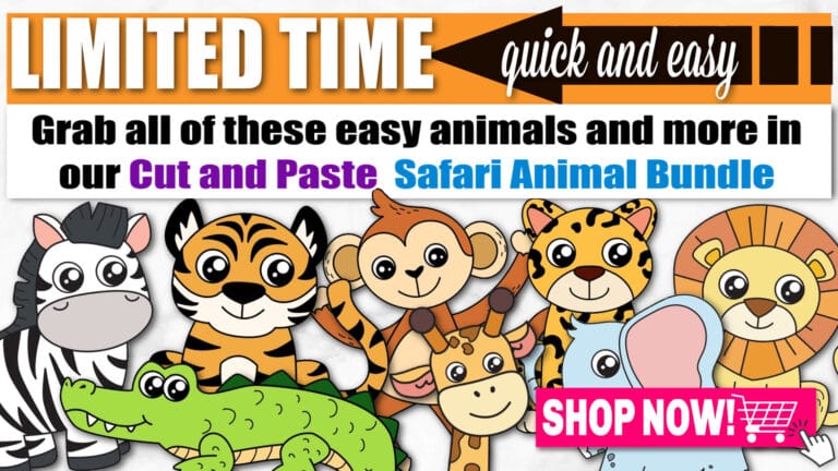 Free Printable Leopard Craft Template - Simple Mom Project