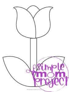 Printable Flower Templates – Simple Mom Project