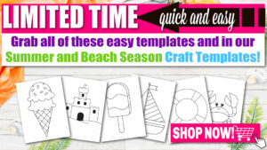 Printable Summer and Beach Templates - Simple Mom Project