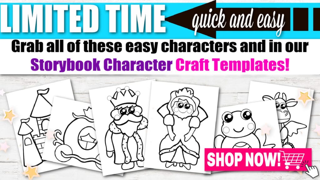 Printable Storybook Character Templates - Simple Mom Project