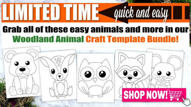 Free Printable Forest Raccoon Coloring Page – Simple Mom Project