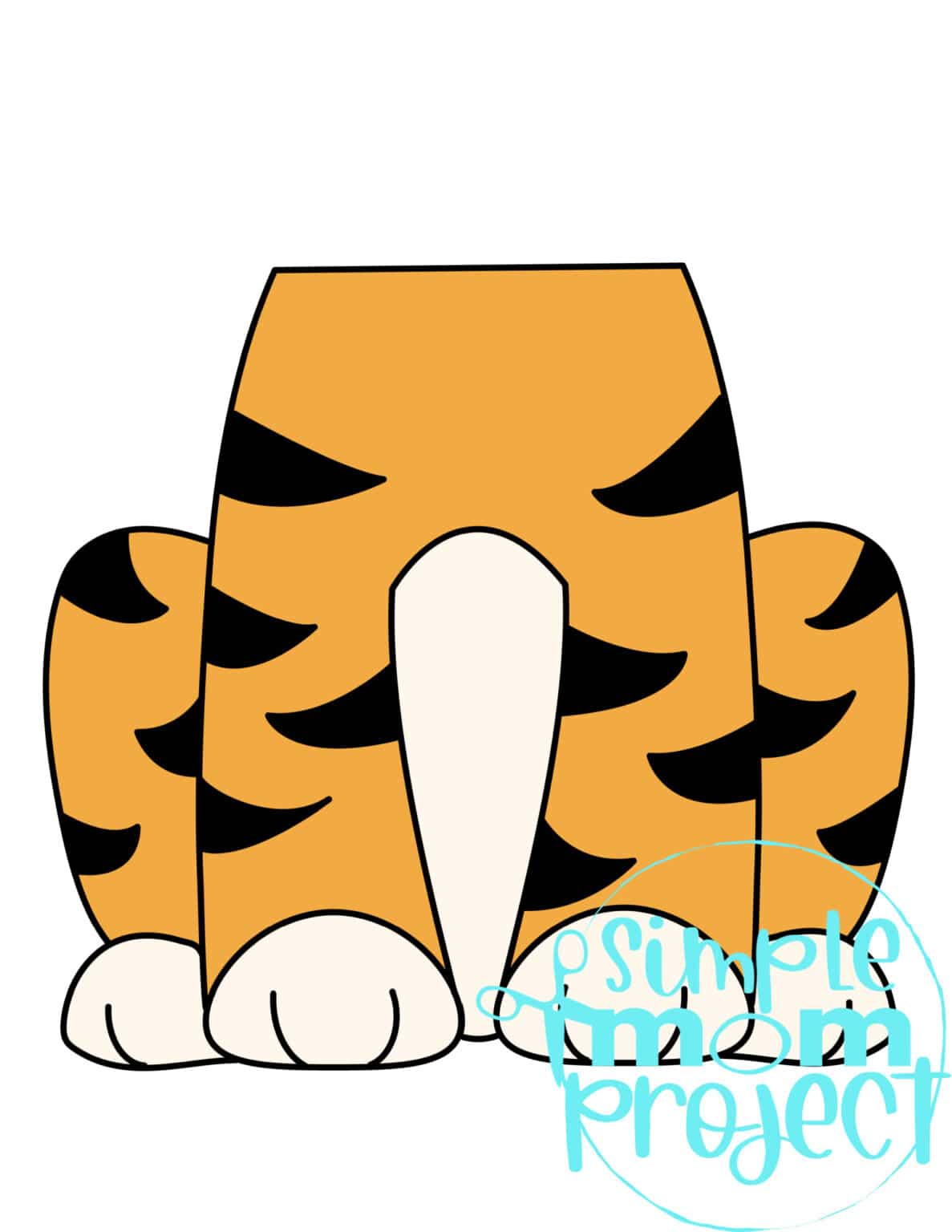 Printable Zoo Animal Puppet Craft Templates - Simple Mom Project