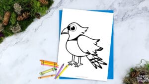 Free Printable Blue Jay Template - Simple Mom Project