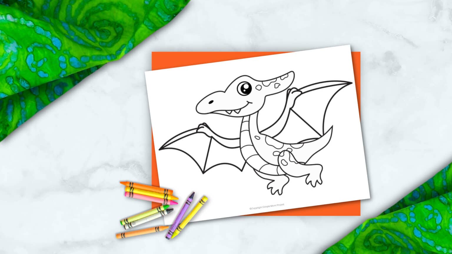 Free Printable Pterodactyl Template - Simple Mom Project