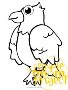 Free Printable Eagle Template - Simple Mom Project