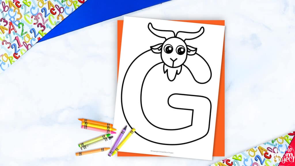 Fun Printable Alphabet Coloring Pages - Simple Mom Project