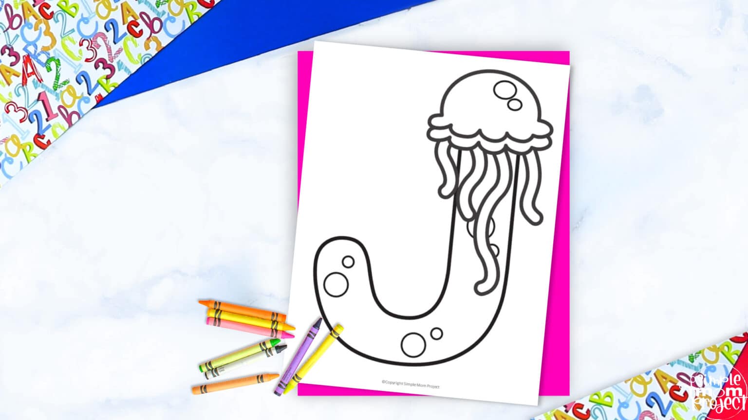 Fun Printable Alphabet Coloring Pages - Simple Mom Project