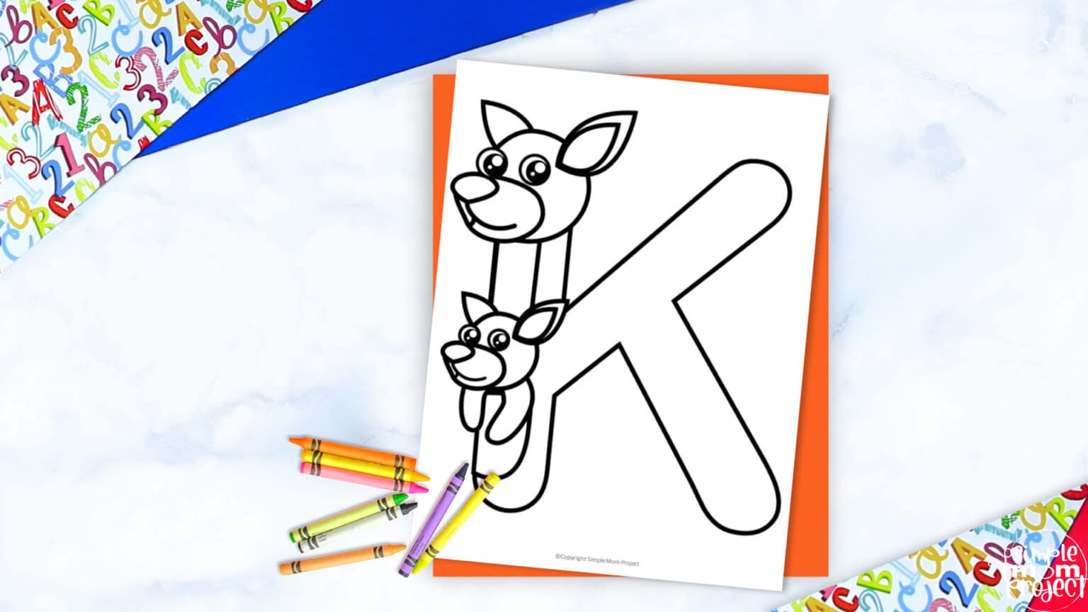 Fun Printable Alphabet Coloring Pages - Simple Mom Project