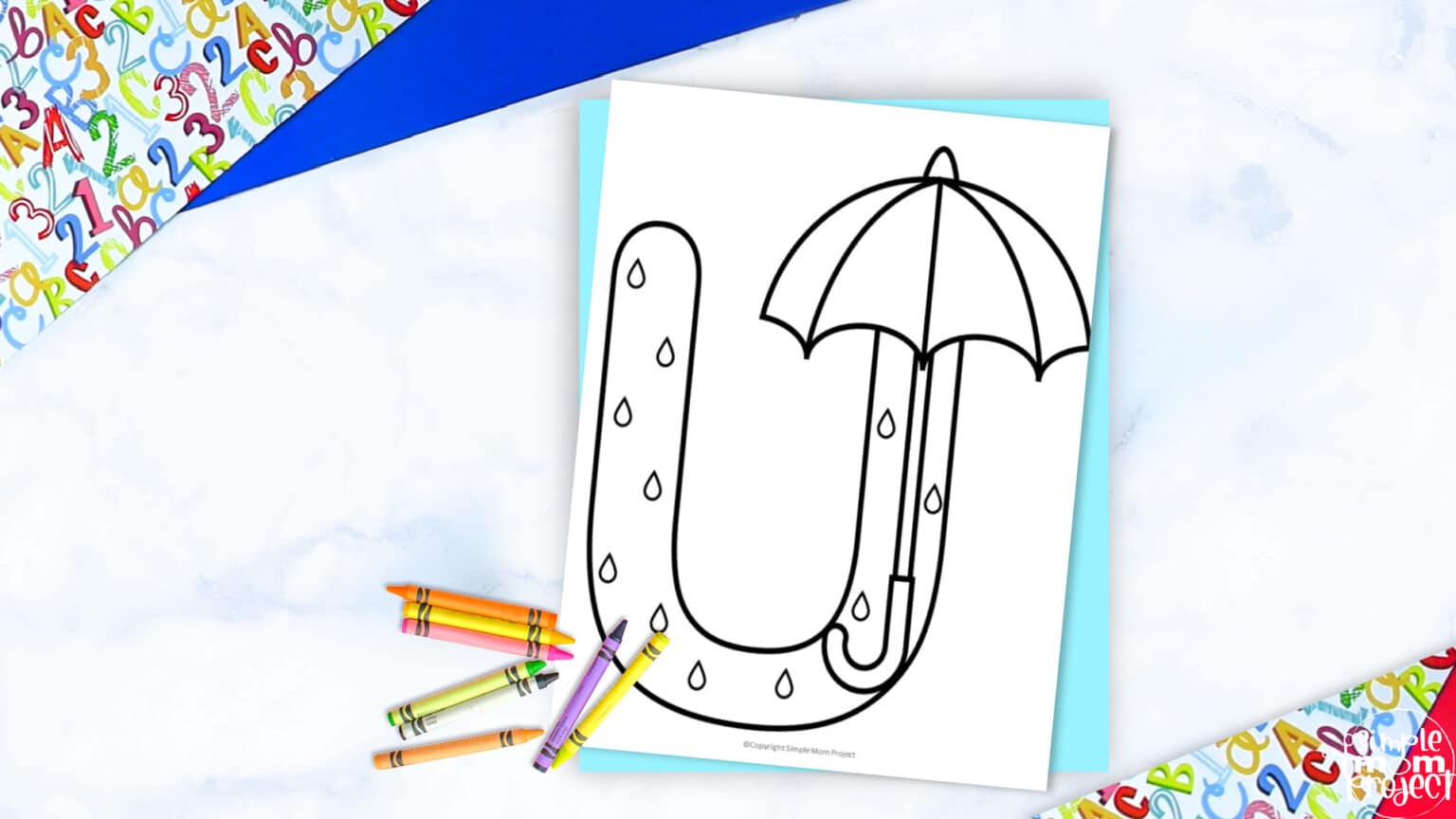 Fun Printable Alphabet Coloring Pages - Simple Mom Project