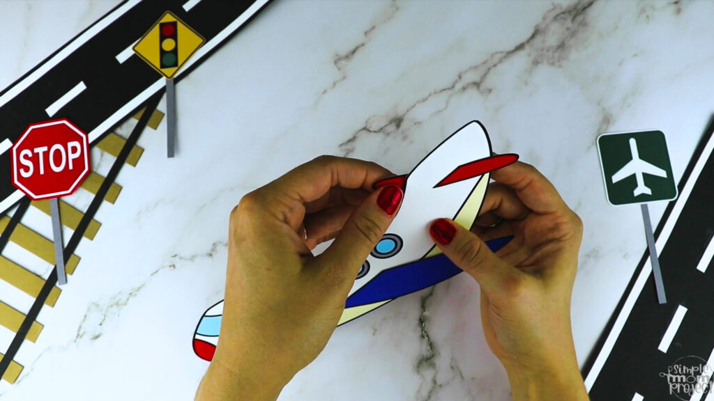 Printable Airplane Craft Template – Simple Mom Project