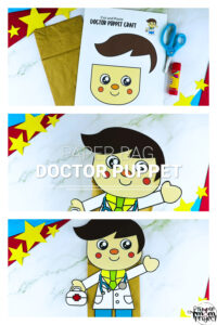 Printable Doctor Paper Bag Puppet Template – Simple Mom Project