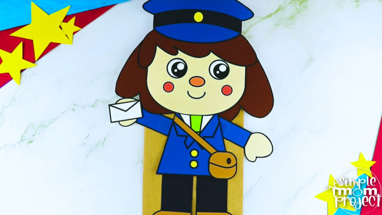 Printable Community Helper Puppet Craft Templates – Simple Mom Project