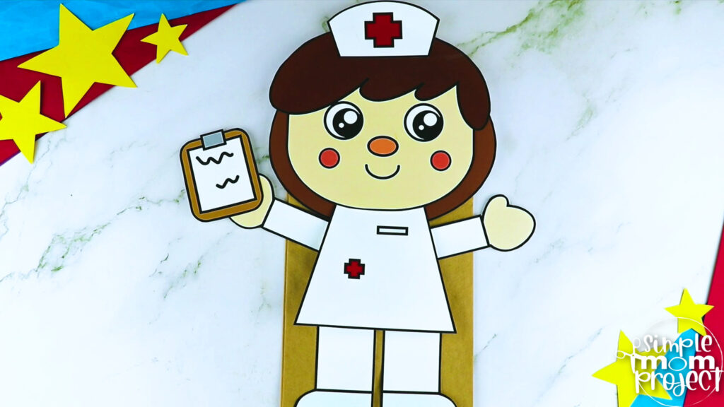 Printable Community Helper Puppet Craft Templates – Simple Mom Project