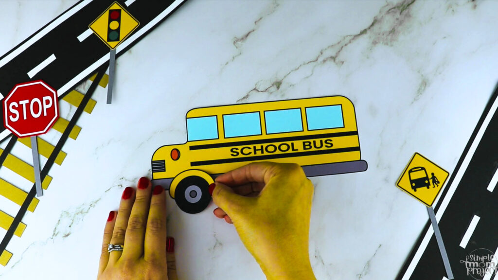 Printable School Bus Craft Template – Simple Mom Project