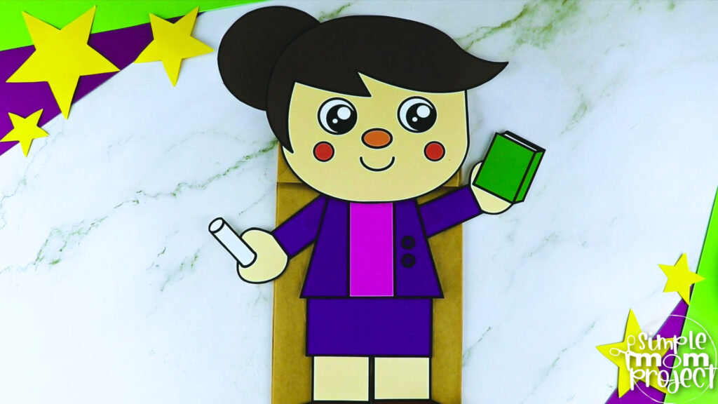 Printable Community Helper Puppet Craft Templates – Simple Mom Project