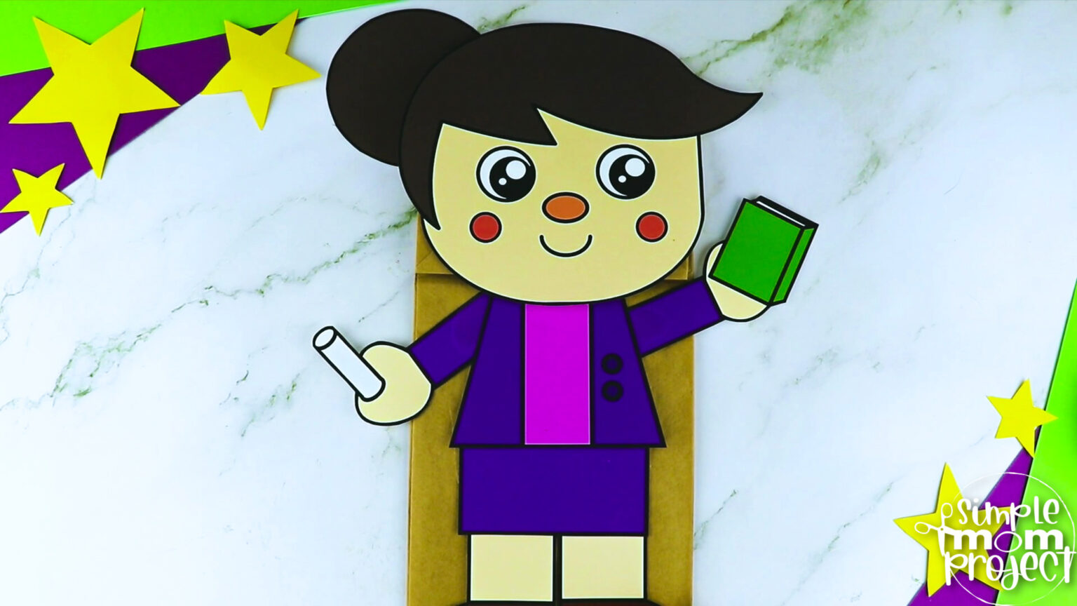 Printable Community Helper Puppet Craft Templates – Simple Mom Project