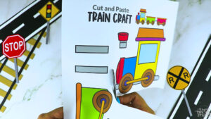 Printable Train Craft Template – Simple Mom Project