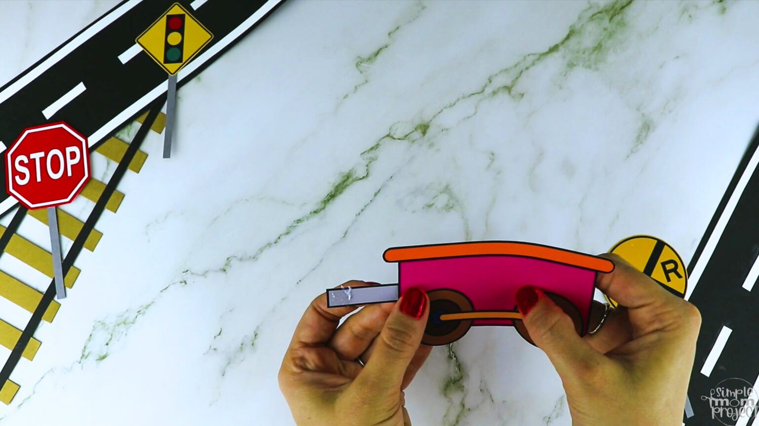 Printable Train Craft Template – Simple Mom Project