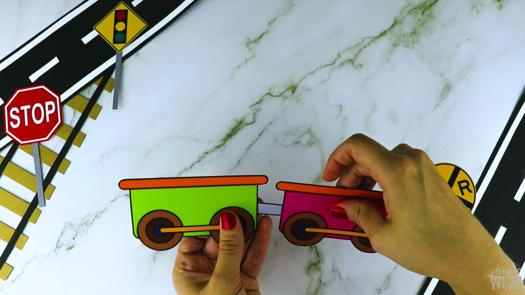 Printable Train Craft Template – Simple Mom Project