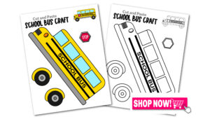 Printable School Bus Craft Template – Simple Mom Project