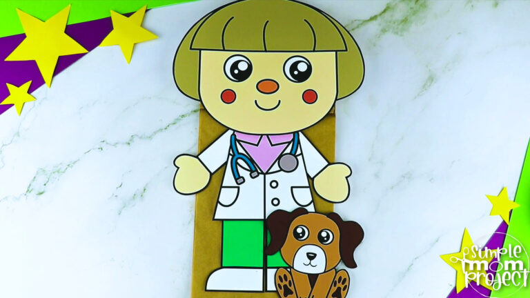 Printable Community Helper Puppet Craft Templates – Simple Mom Project