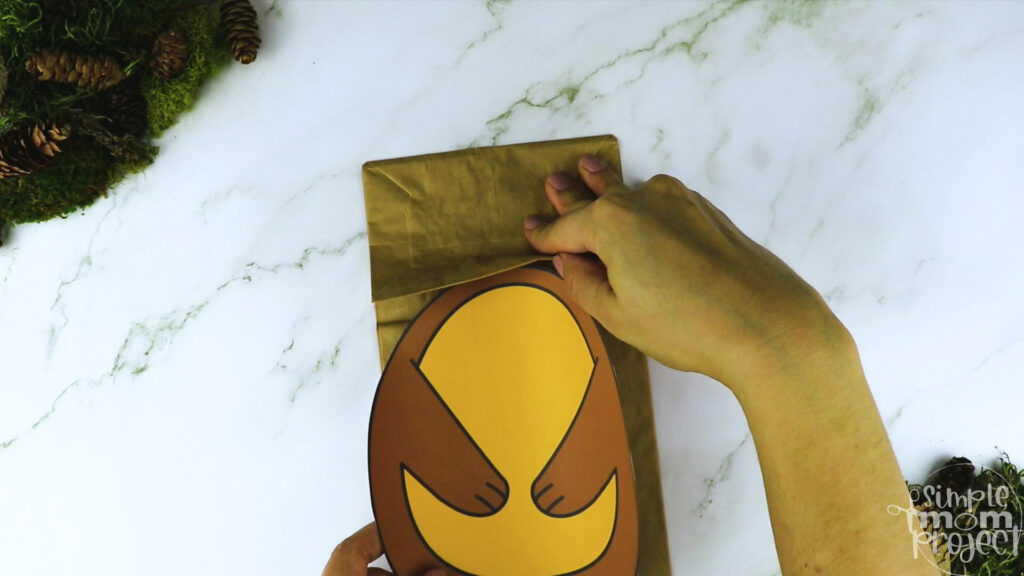 Printable Beaver Paper Bag Puppet Template – Simple Mom Project