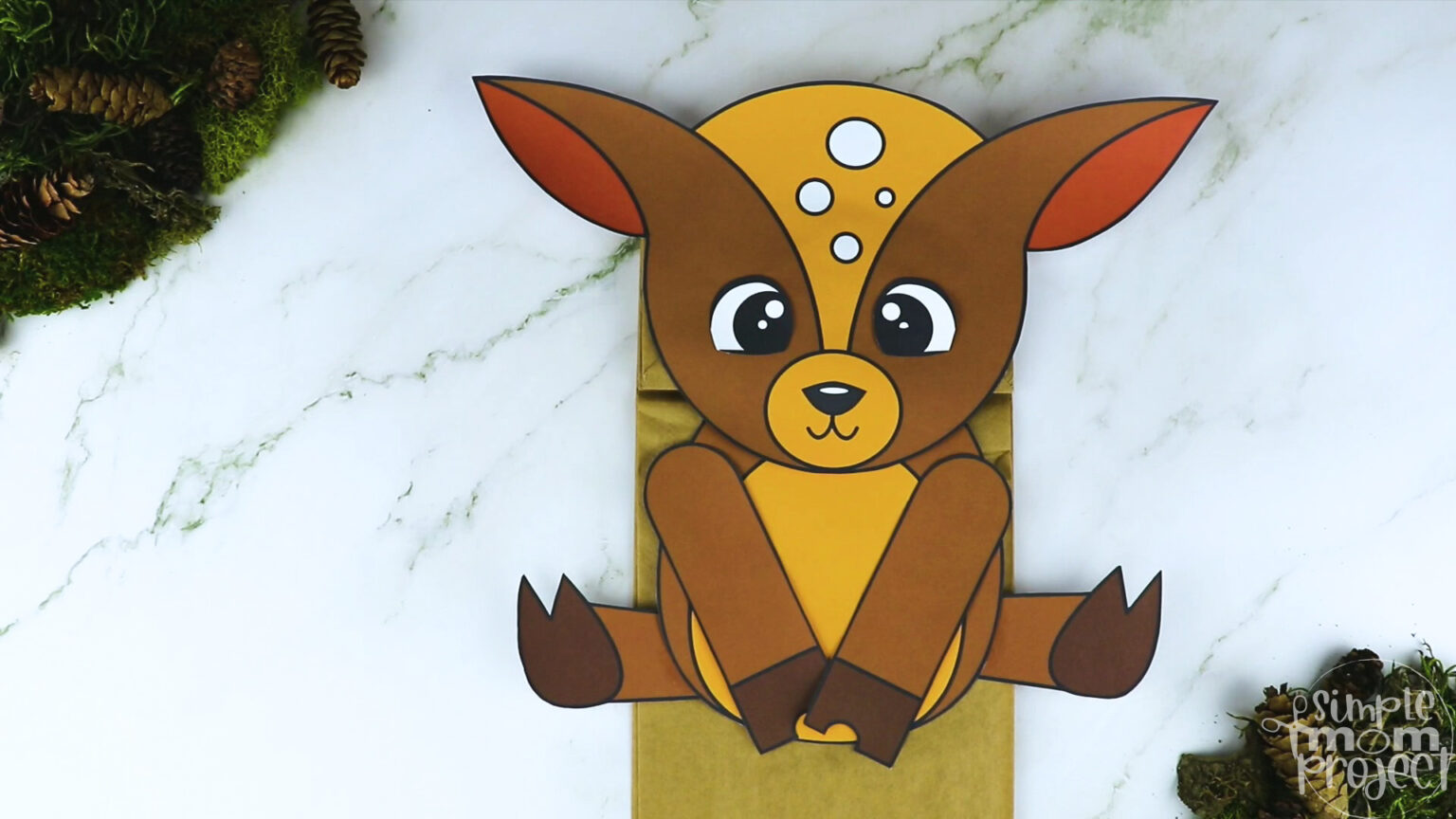 Printable Woodland Animal Puppet Craft Templates – Simple Mom Project